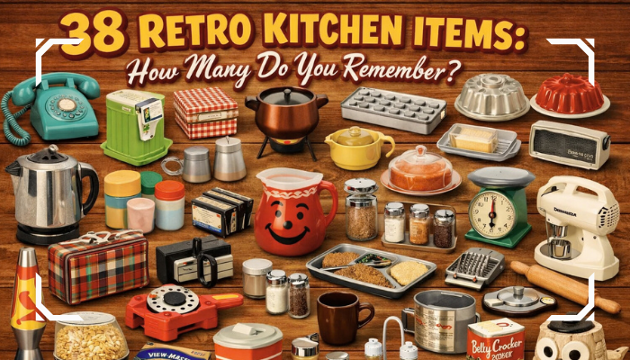 38 Retro Kitchen Items: How Many Do You Remember?